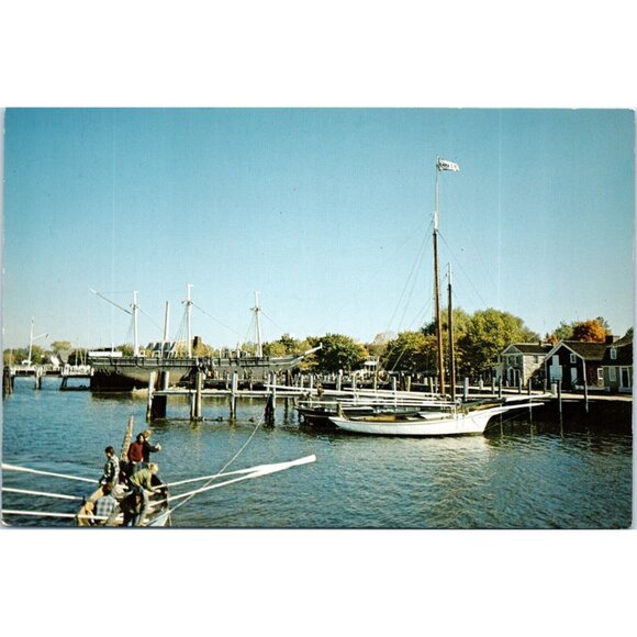 American Vintage | Party Supplies | Postcard Vintage Mystic Seaport ...